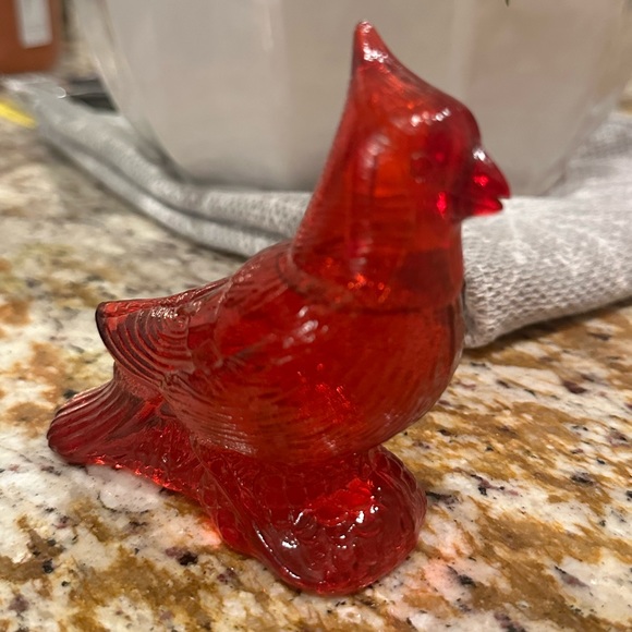 Art | Vintage Avon Red Cardinal Bird Perfume Bottle 197s Mostly Full ...